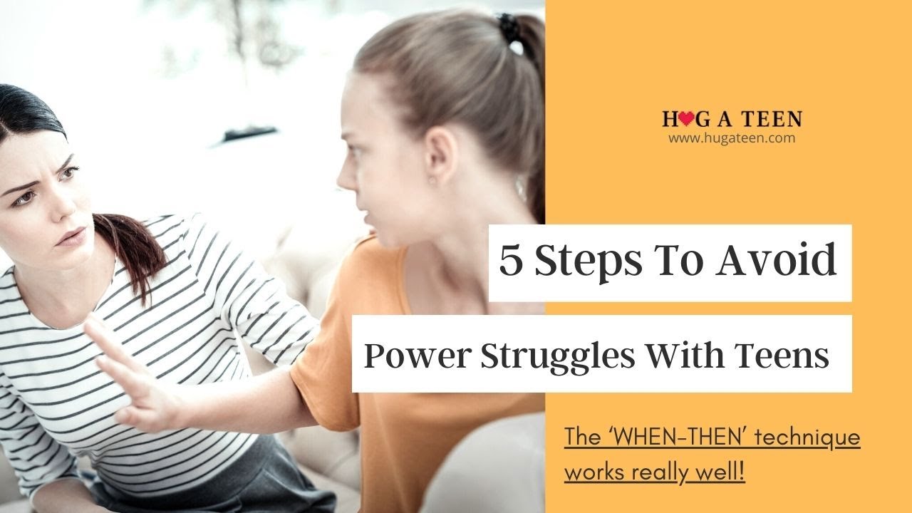 How To Avoid Power Struggles With Teens - YouTube