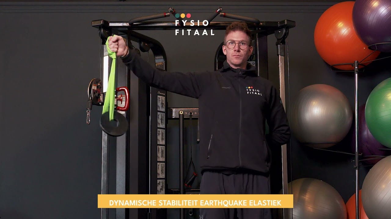 Dynamische stabiliteit earthquake elastiek | Fysio Fitaal ...