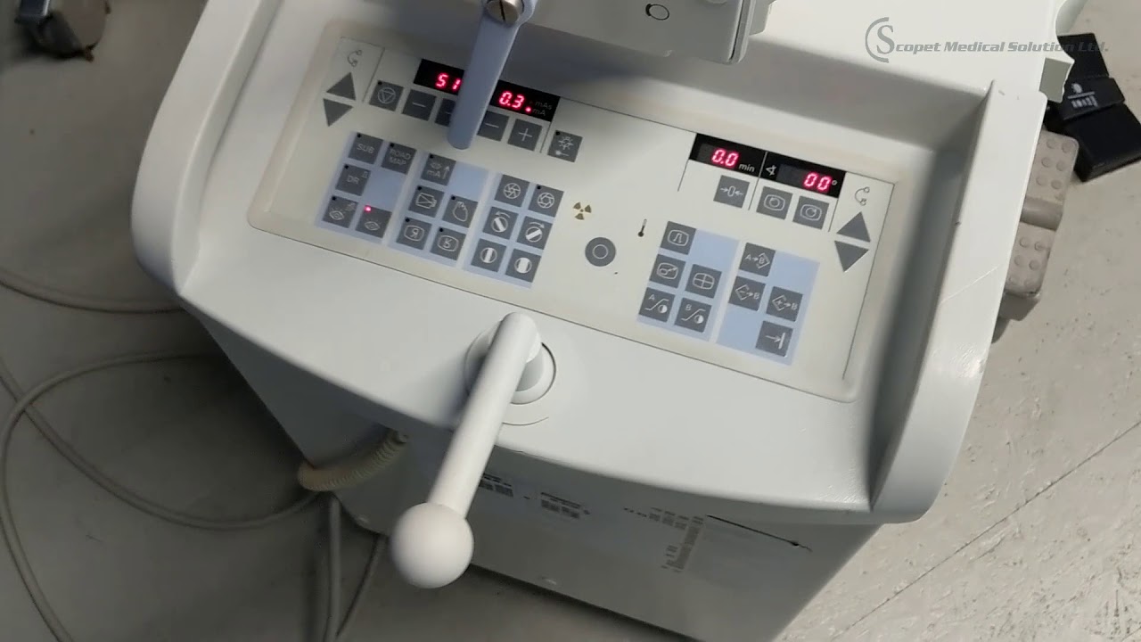 Siemens Siremobil Compact L C Arm X Ray Unit with 2 Monitors (18570 ...