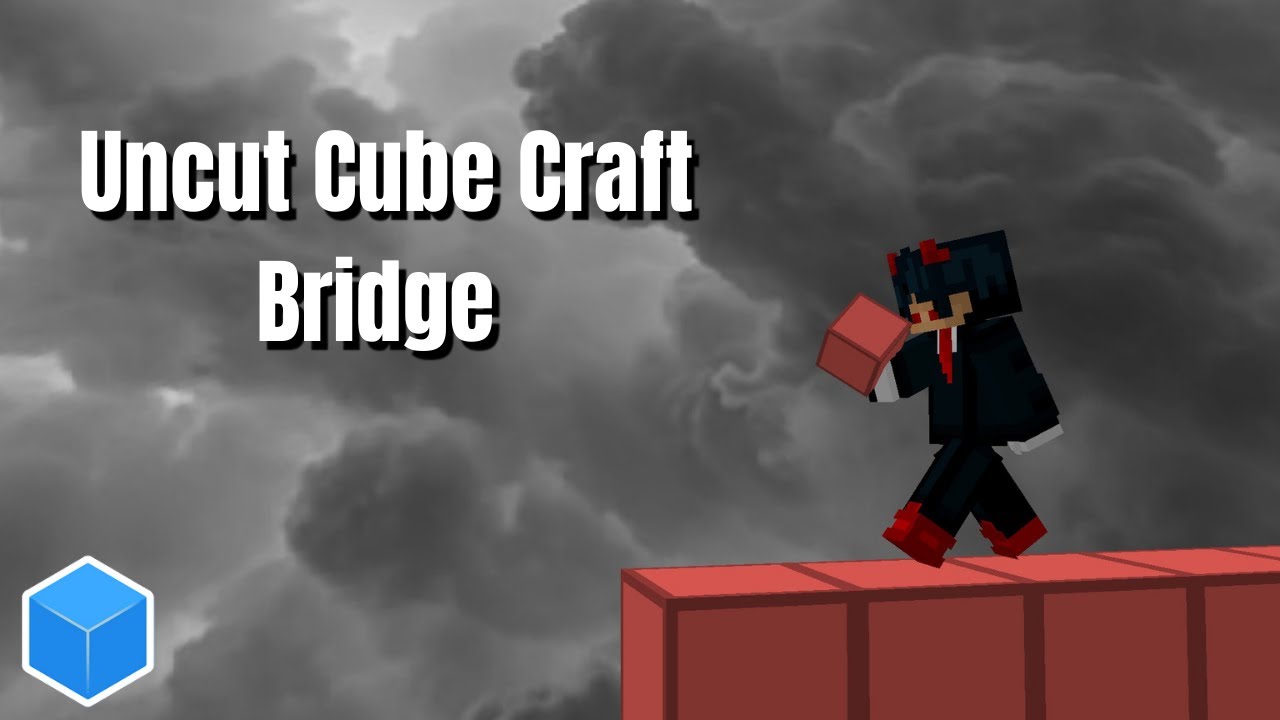Uncut Cube Craft Bridge | Minecraft Bedrock (BE/PE) 1.21 - YouTube