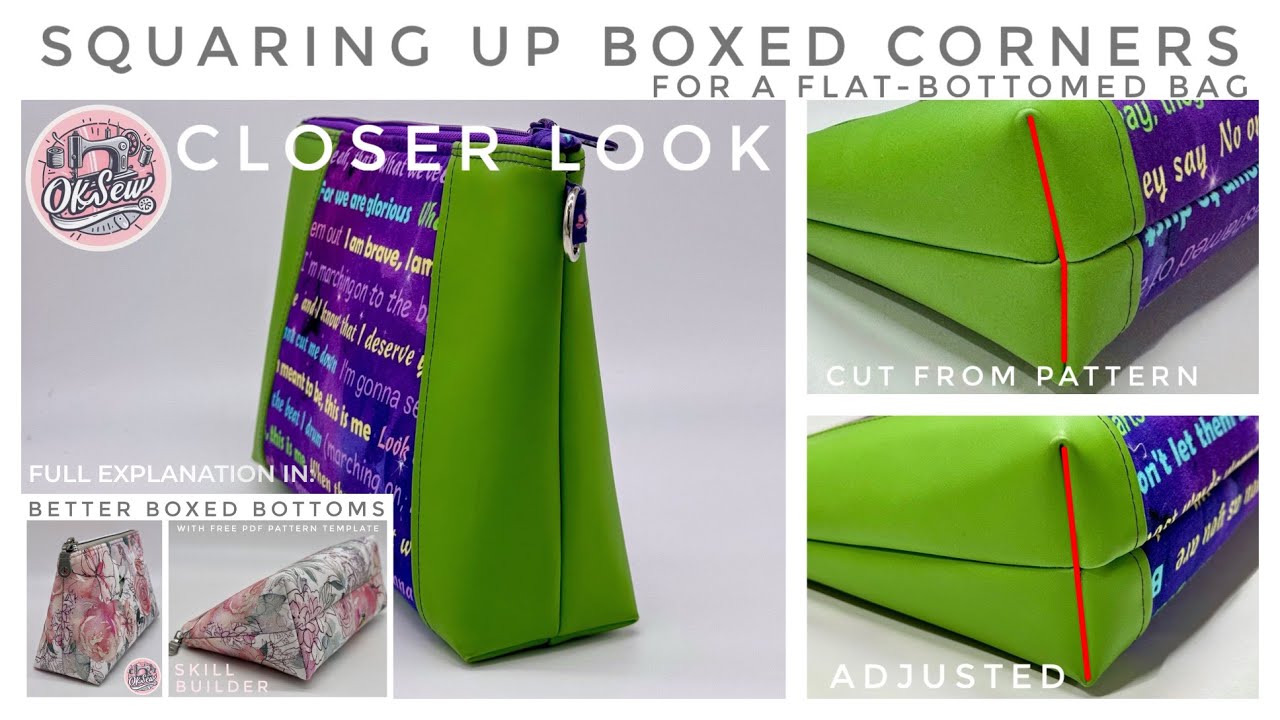 Squaring Up Boxed Corners - A Closer Look - YouTube