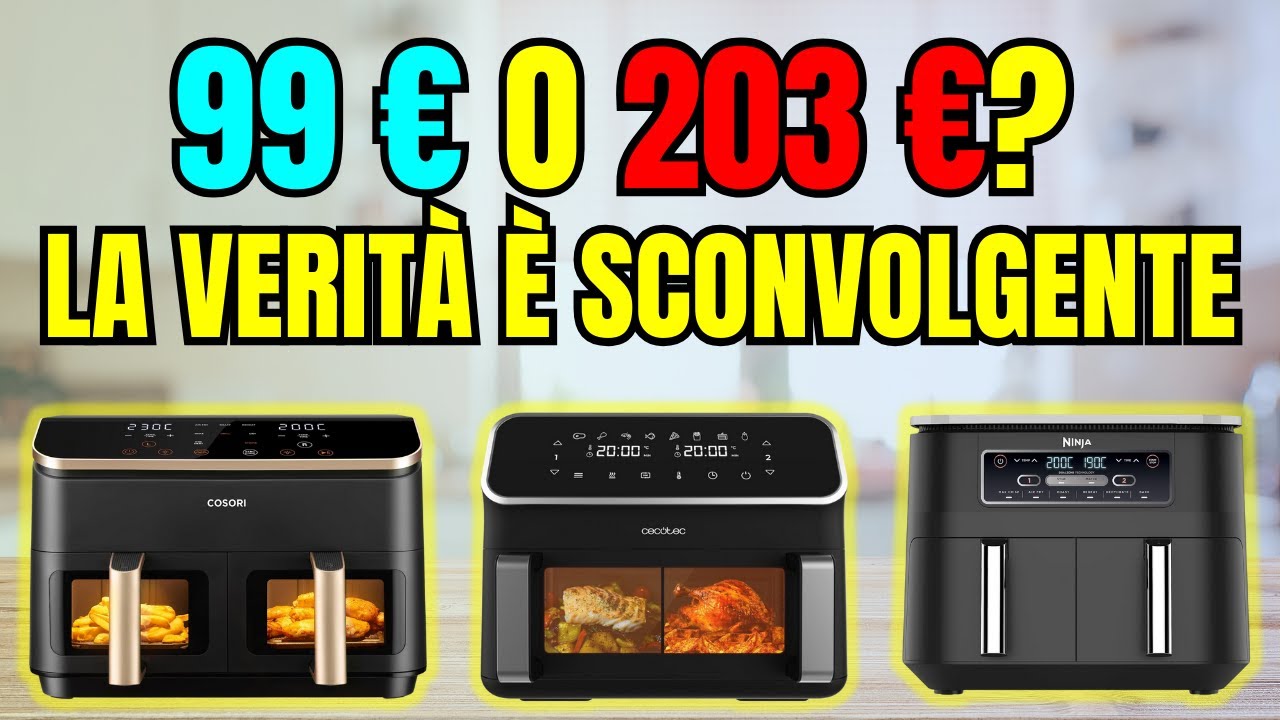 Ho fatto la ricerca per te: Quale Friggitrice ad Aria con Doppio ...