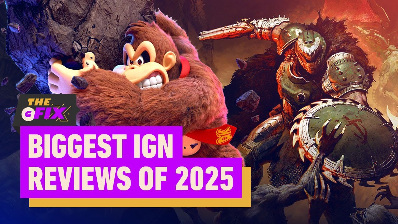 The Top 5 Biggest IGN Game Reviews of 2025 - IGN Daily Fix - YouTube