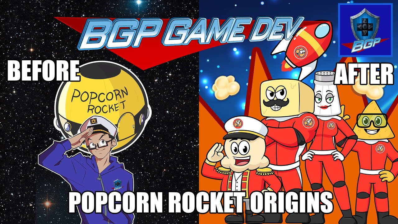 Popcorn Rocket Origins - BGP Game Dev - YouTube