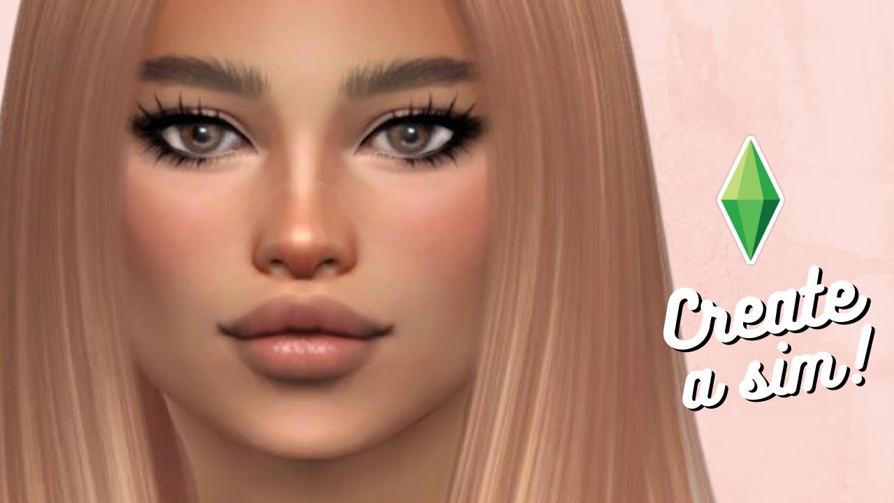 CREATE A SIM 🍁 THE SIMS 4 CAS 😊 MAKING A REALISTIC SIMS IN THE SIMS 4 💎 ...