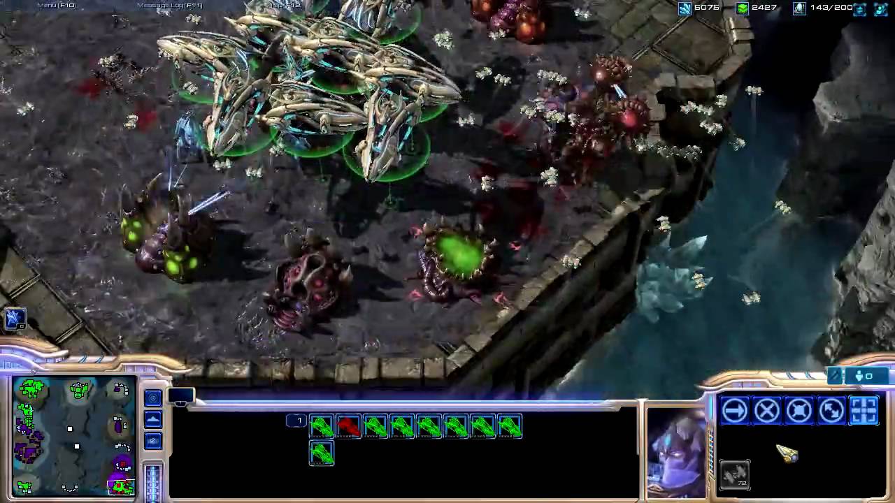 Starcraft 2 Battle - 2v2 Terran -Protoss- Zerg (SC2 eSport Tournament ...