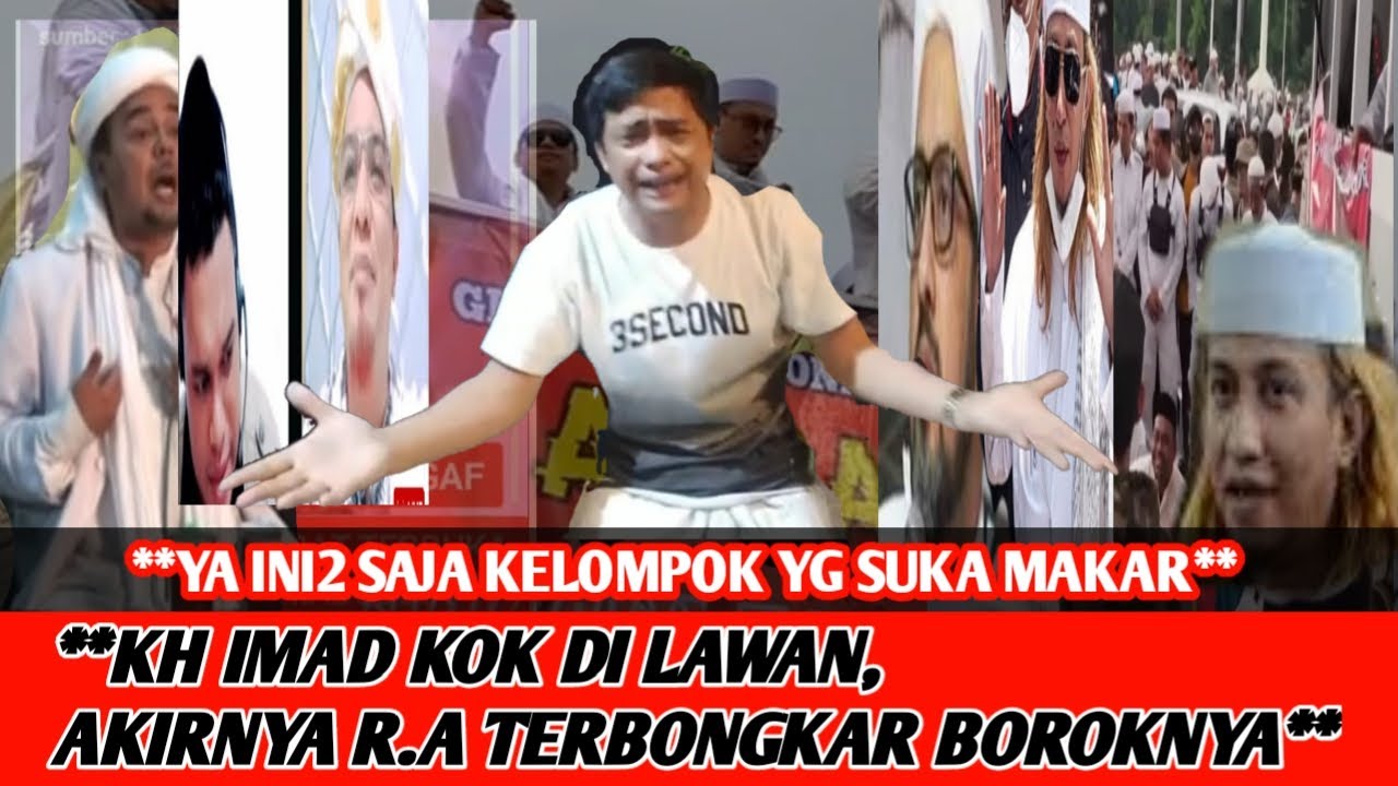 🔴Ggra Kh Imaduddin, RA Runtuh ~ Bahar Smit, Umar, Lubis 212, Taufiq ...