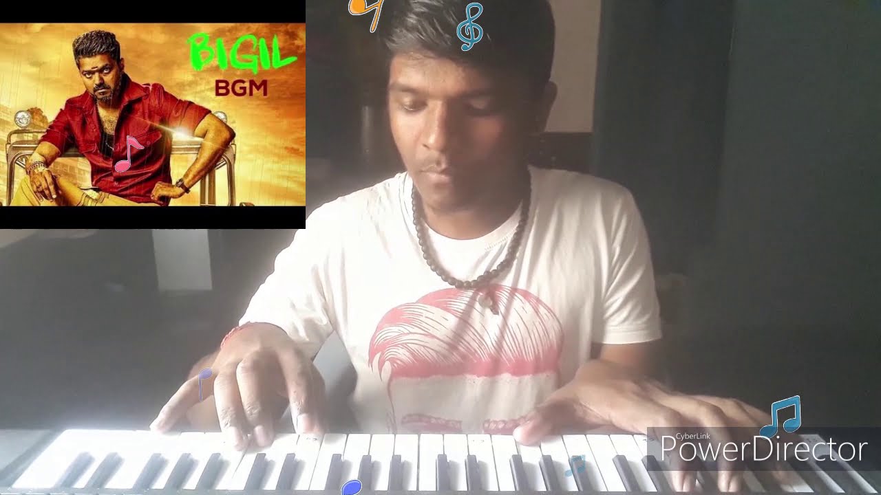 #ARRahman #Vijay #Rayappan Bigil - Rayappan Mass BGM Piano Cover ...