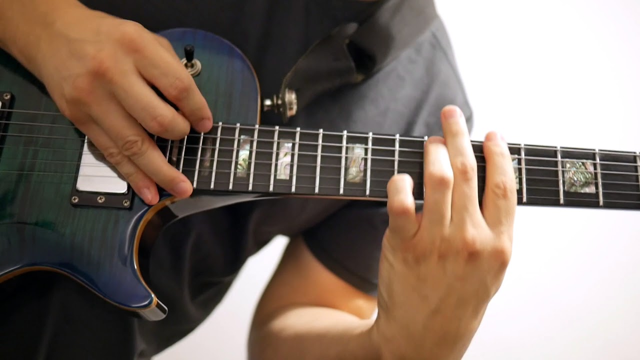 Guitar Improv over Stratus - YouTube