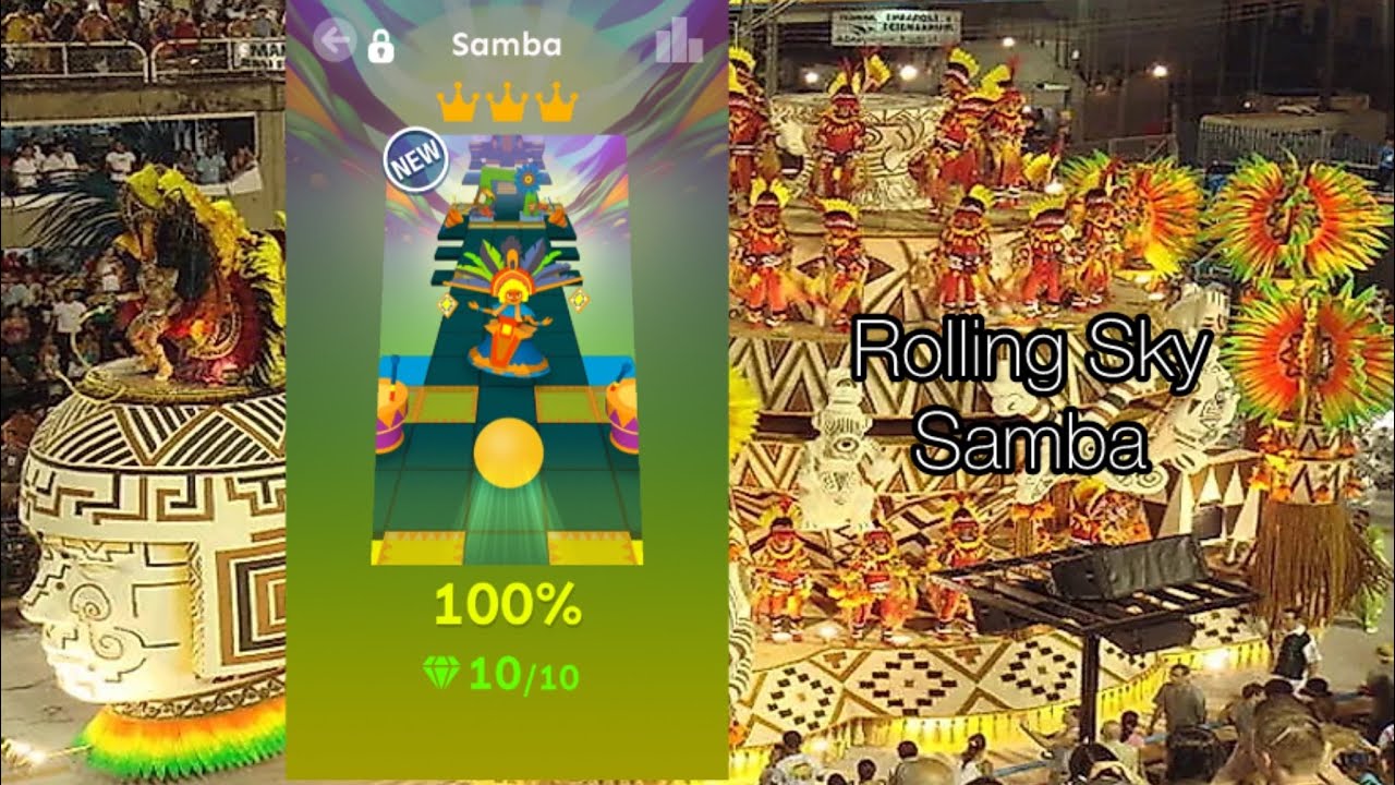 Rolling Sky - Samba (Bonus 59) ⭐️⭐️ - YouTube