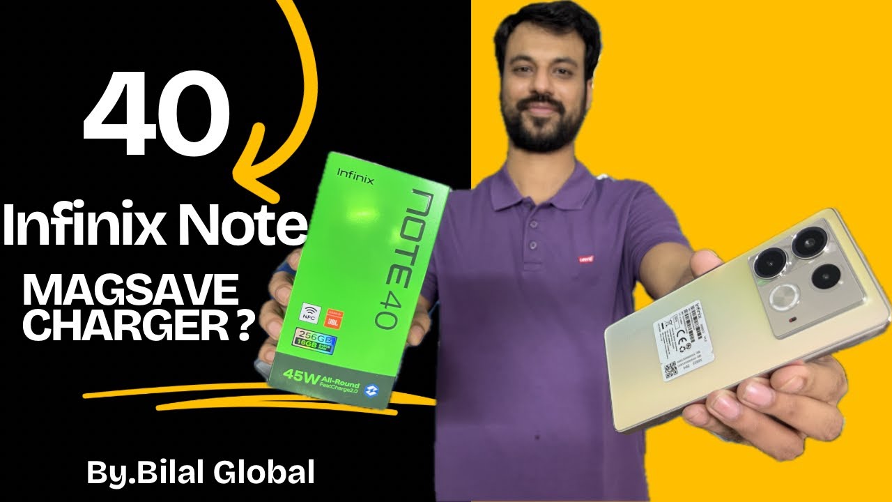 Infinix Note 40 Unboxing Review Gold Colour Price Infinix 40 Pro With ...
