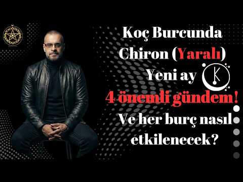 Koç burcunda  yaralı yeni ay ve her burca etkileri