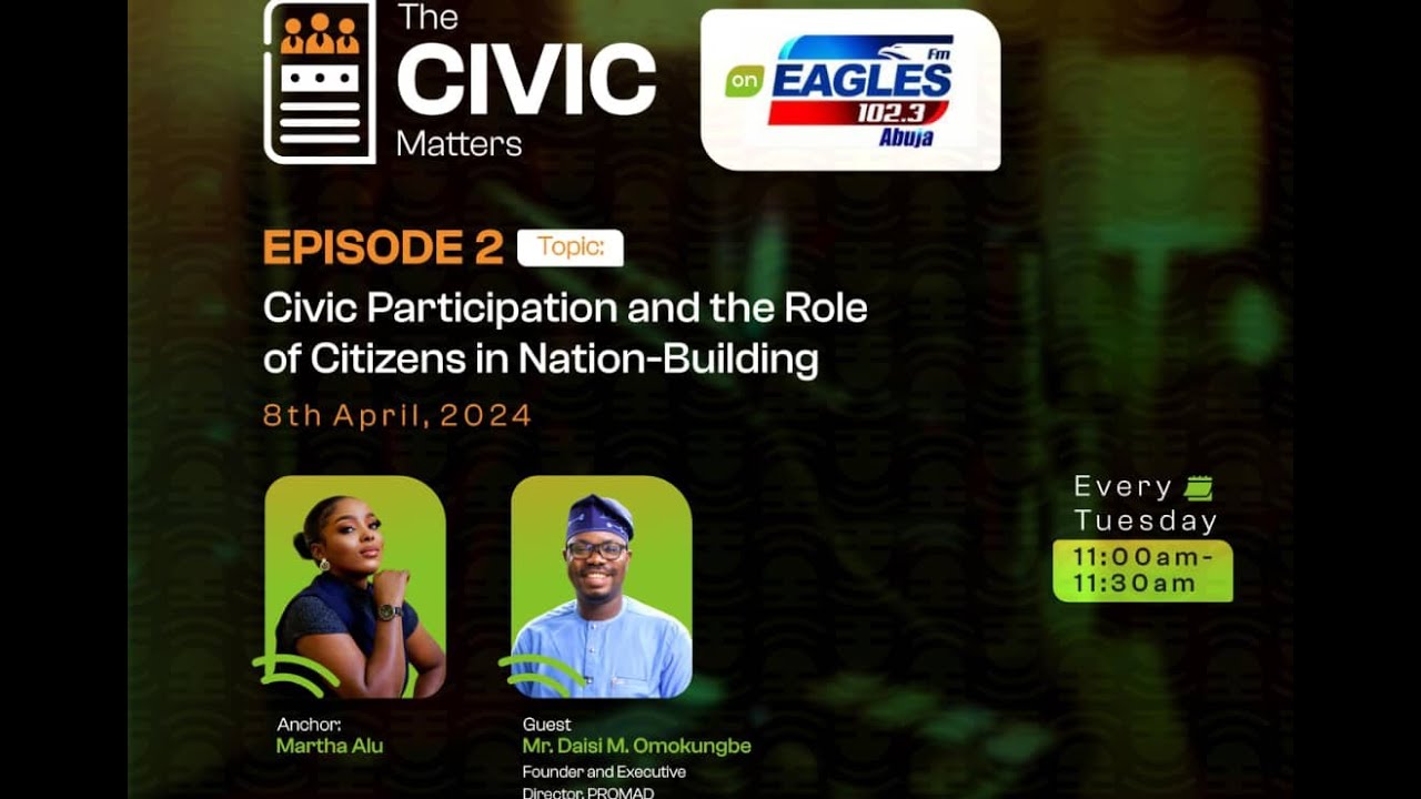 CIVIC MATTERS: Civic participation and the role of citizens in Nation ...