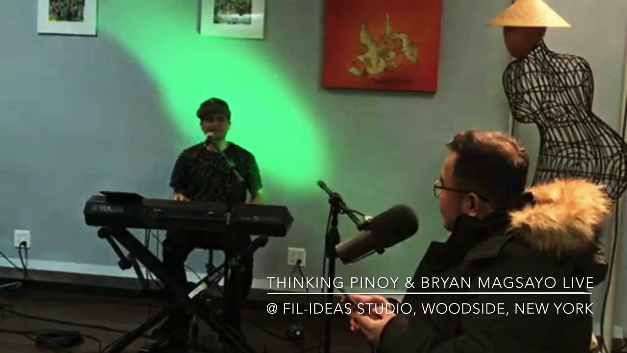 Bryan Magsayo & Thinking Pinoy Duet Live - YouTube