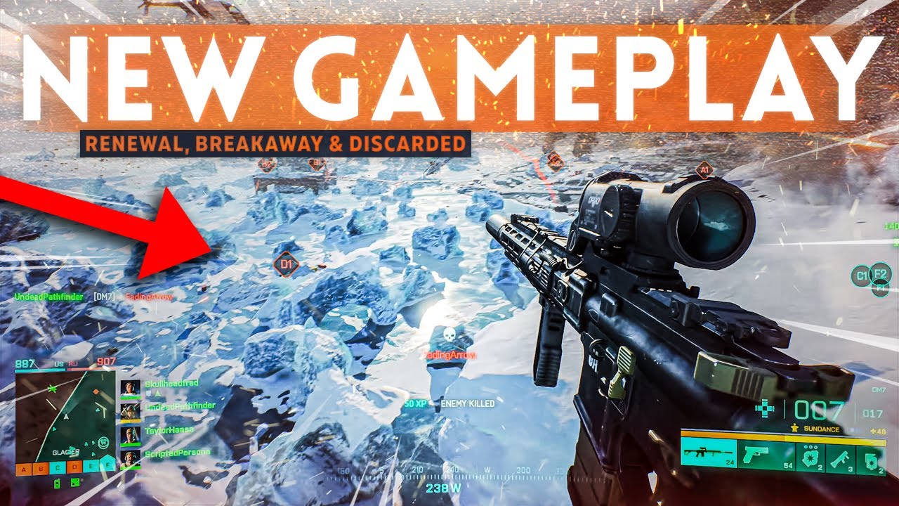 NEW Battlefield 2042 Map Gameplay: Renewal, Breakaway & Discarded ...
