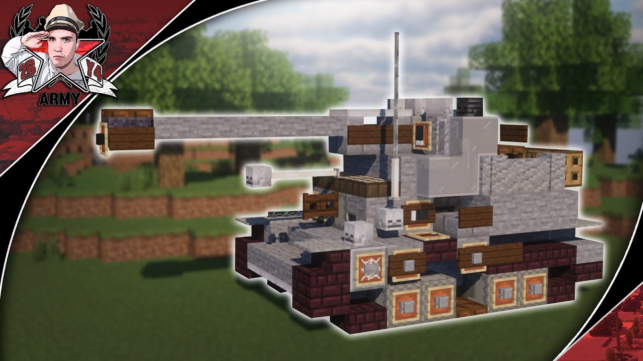 Minecraft: WW2 Sd.Kfz. 139 Marder III | Tank Destroyer Tutorial - YouTube