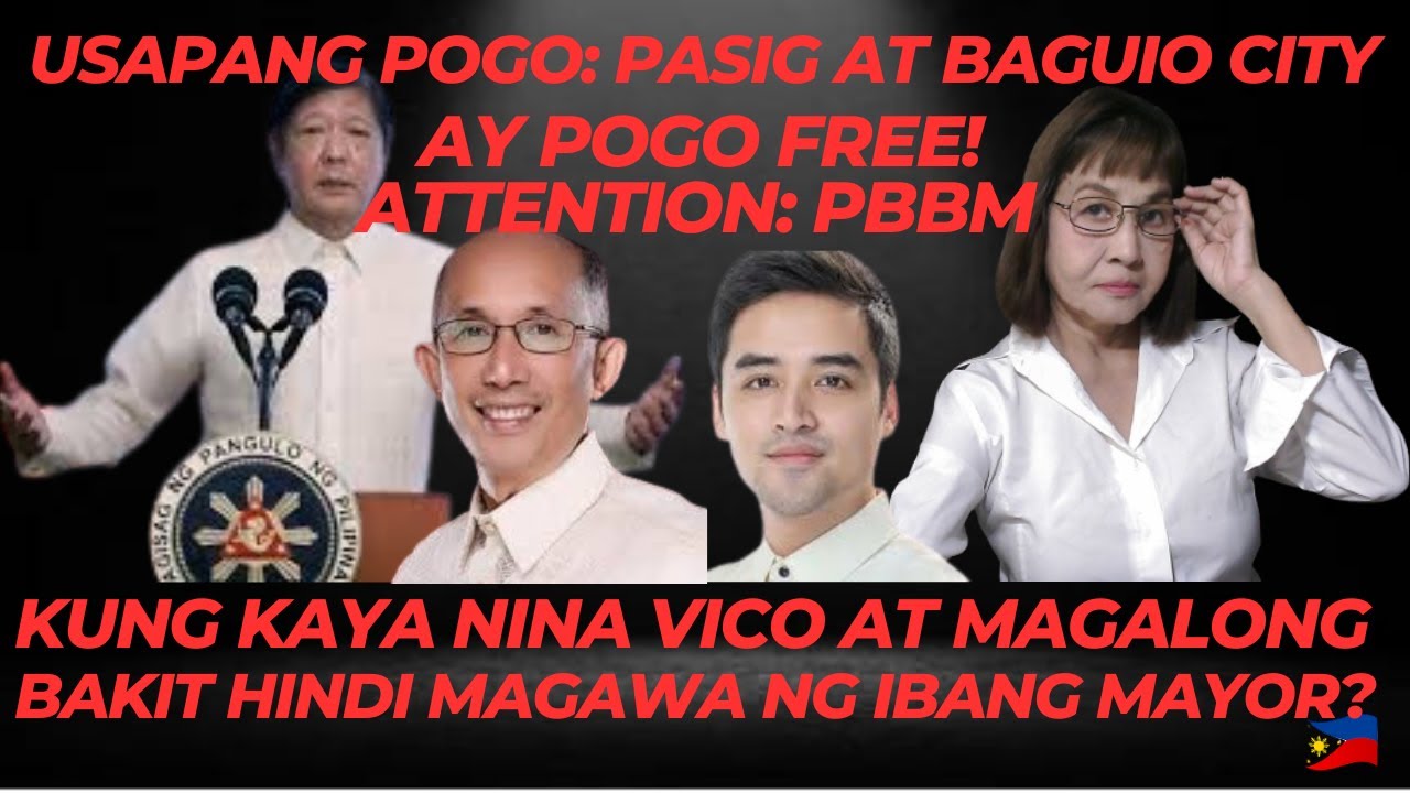 USAPANG POGO: KUNG KAYA NI MAYOR VICO SOTTO AT MAYOR MAGALONG NA ...