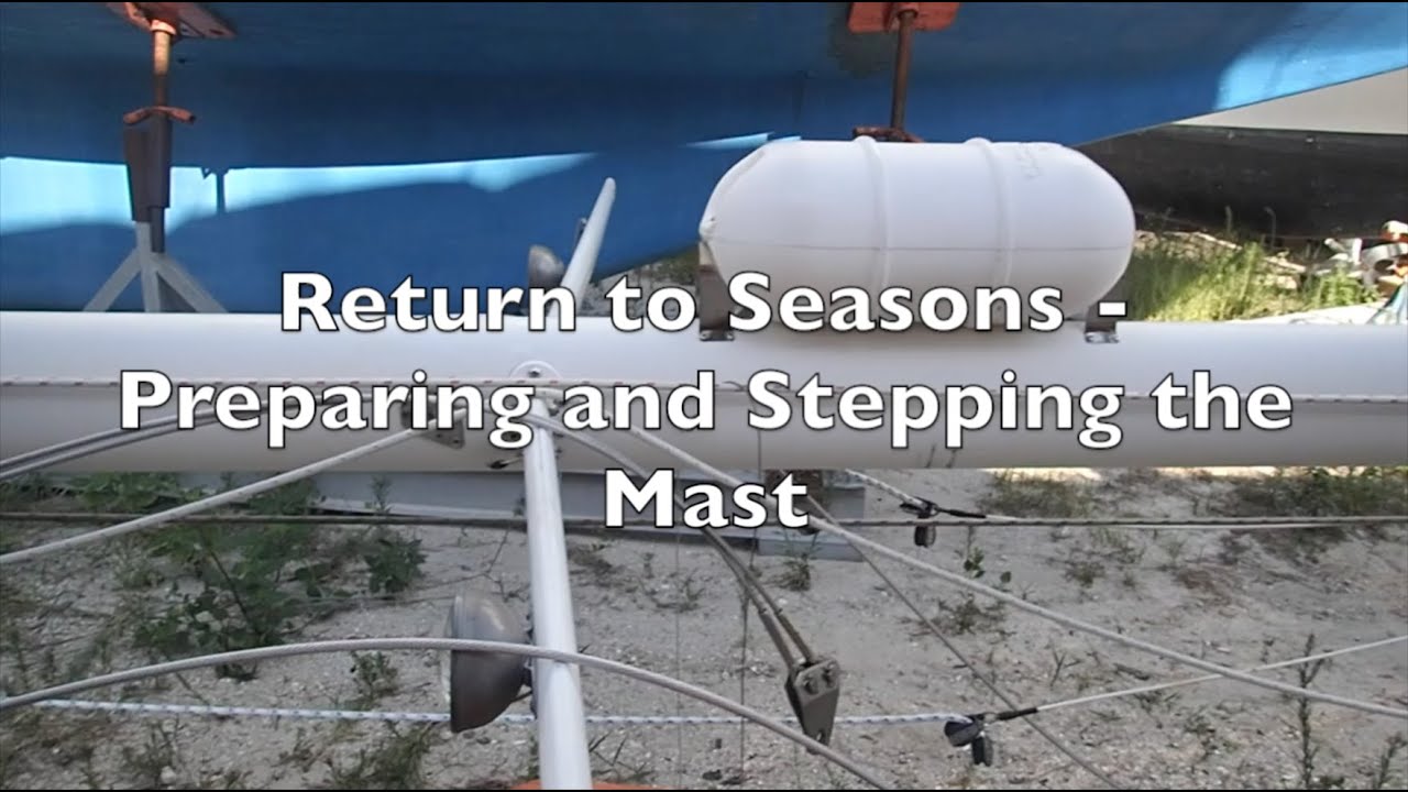 Preparing and Stepping the Mast - YouTube