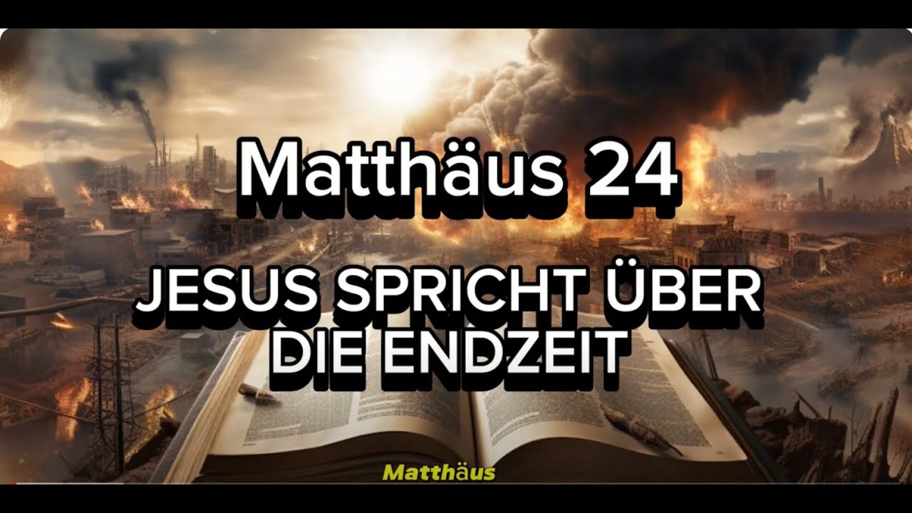 JESUS SPRICHT ÜBER DIE ENDZEIT UND DAS GERICHT GOTTES - YouTube