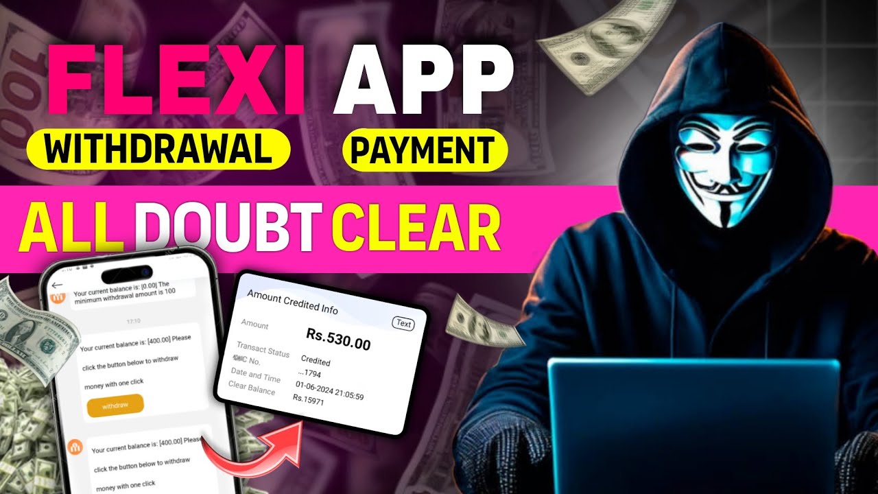 Flexi App Payment Proof| Flexi App Withdrawal Problem Solved| Itz Kapil ...