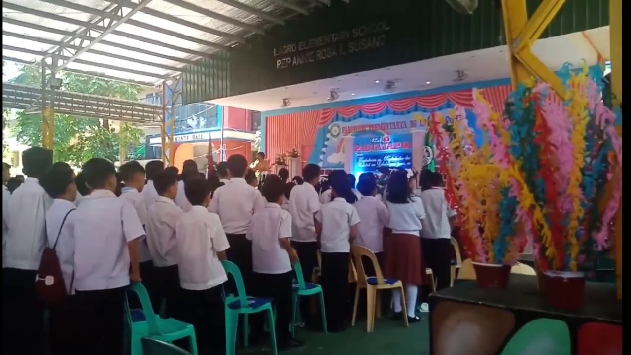 Lagro Elementary School Hymn (Himno ng Lagro)Grade VI Graduation SY ...