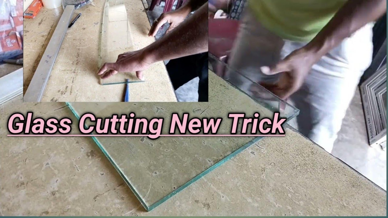 How to cuttting 8 mm glass | 8 mm glass cutting | 8 mm glass कैसे काटे ...