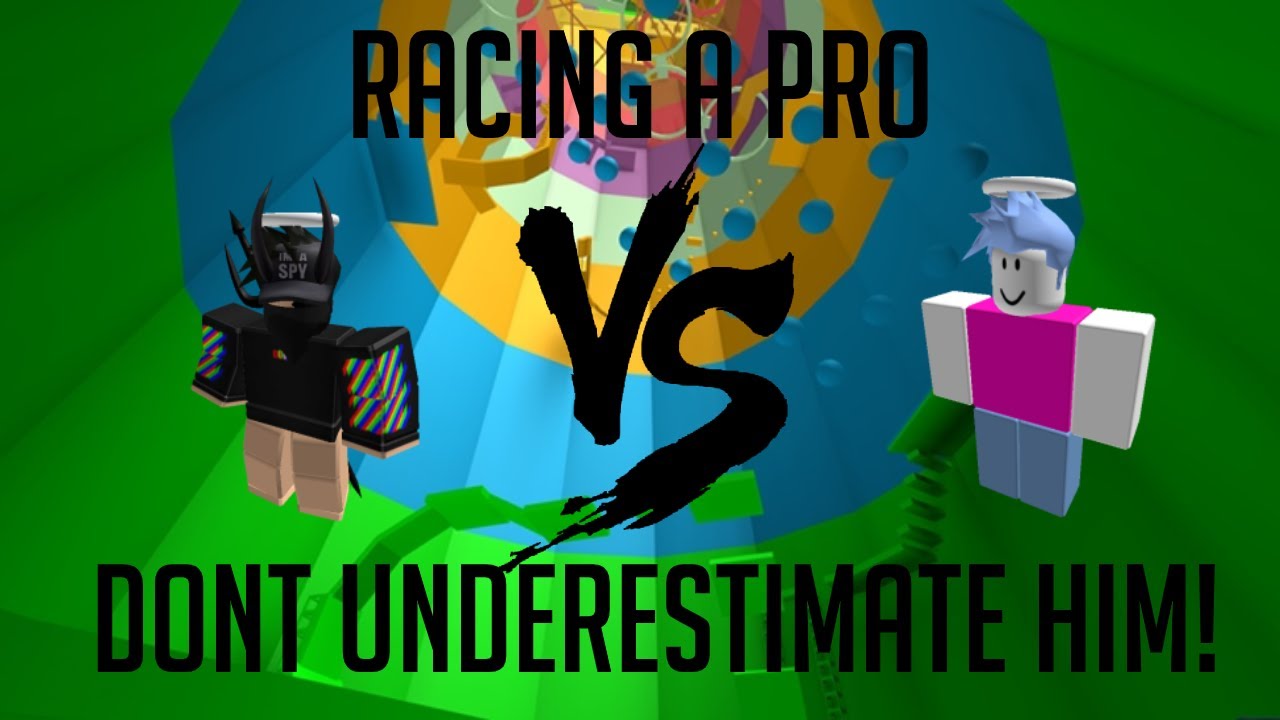 Racing a PRO! (he's very good!) | Roblox - YouTube