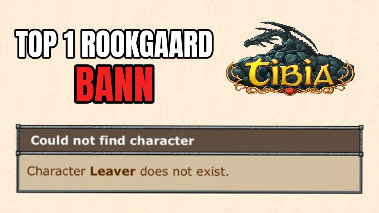 Tibia Top 1 Deleted Rookgaard Leaver - YouTube