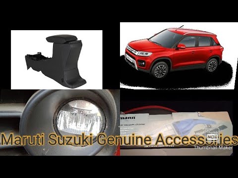 Maruti Suzuki Genuine Accessories for Brezza 2021 l Zxi arm rest in ...