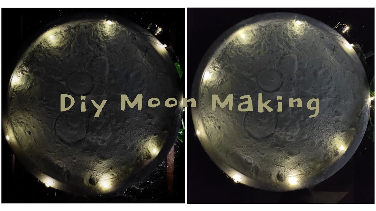 Moon making for decoration 🌕 #moon #decoration #craft #art #artist # ...