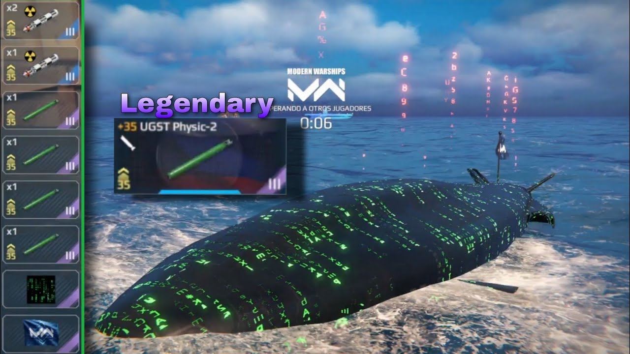 Así Es El Submarino FS SMX-31 Con Torpedos UGST Physic-2 #MW - YouTube