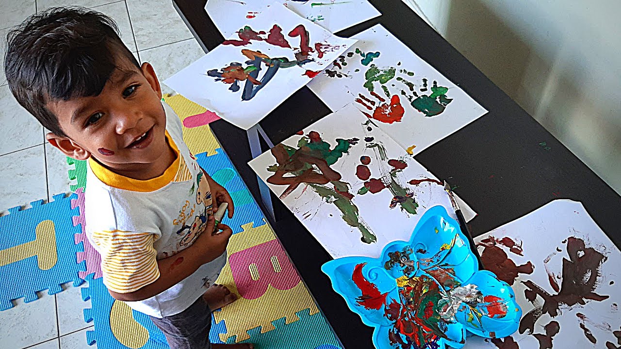 Most Beautiful Painting Ever!! By Little Picasso - YouTube