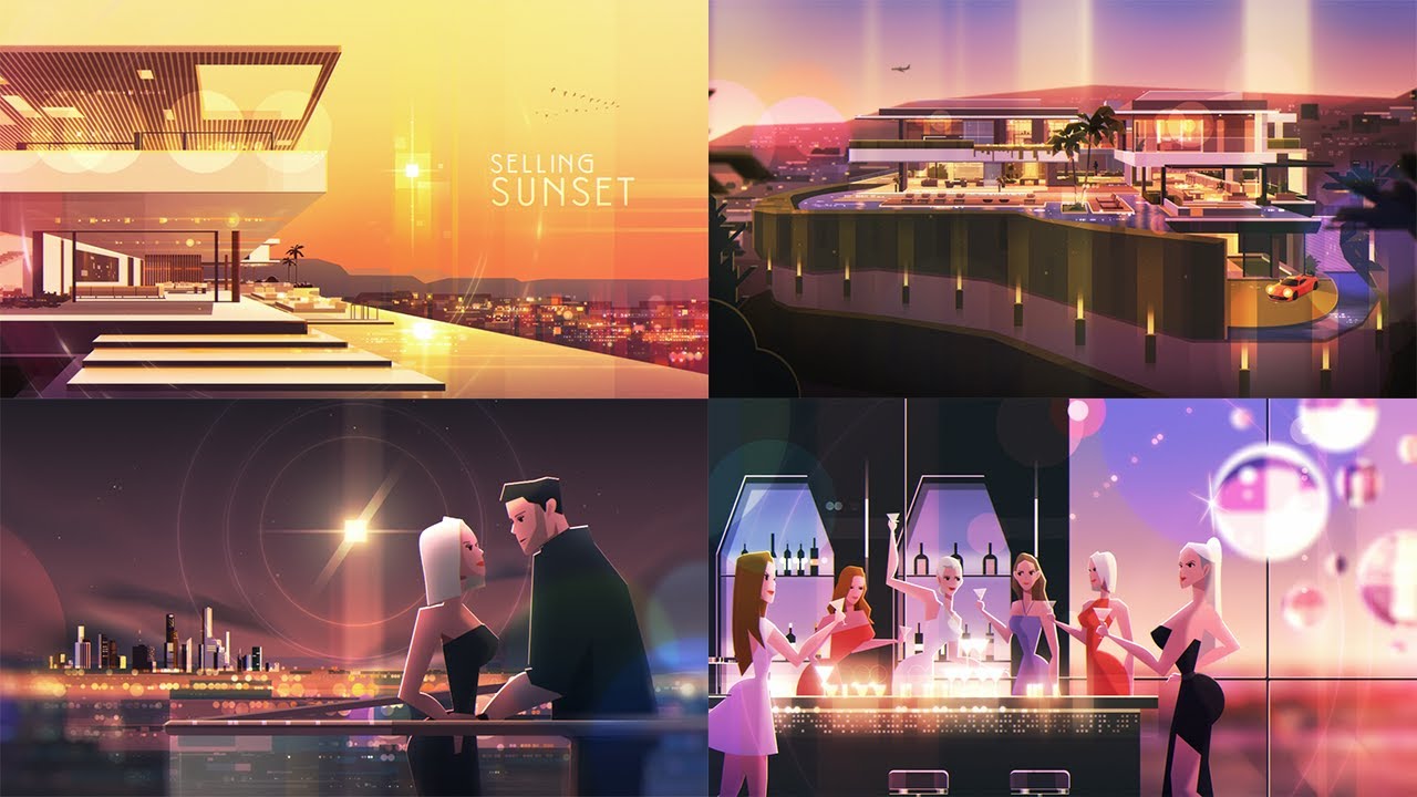 Selling Sunset Title Sequence_셀링선셋 타이틀 - YouTube