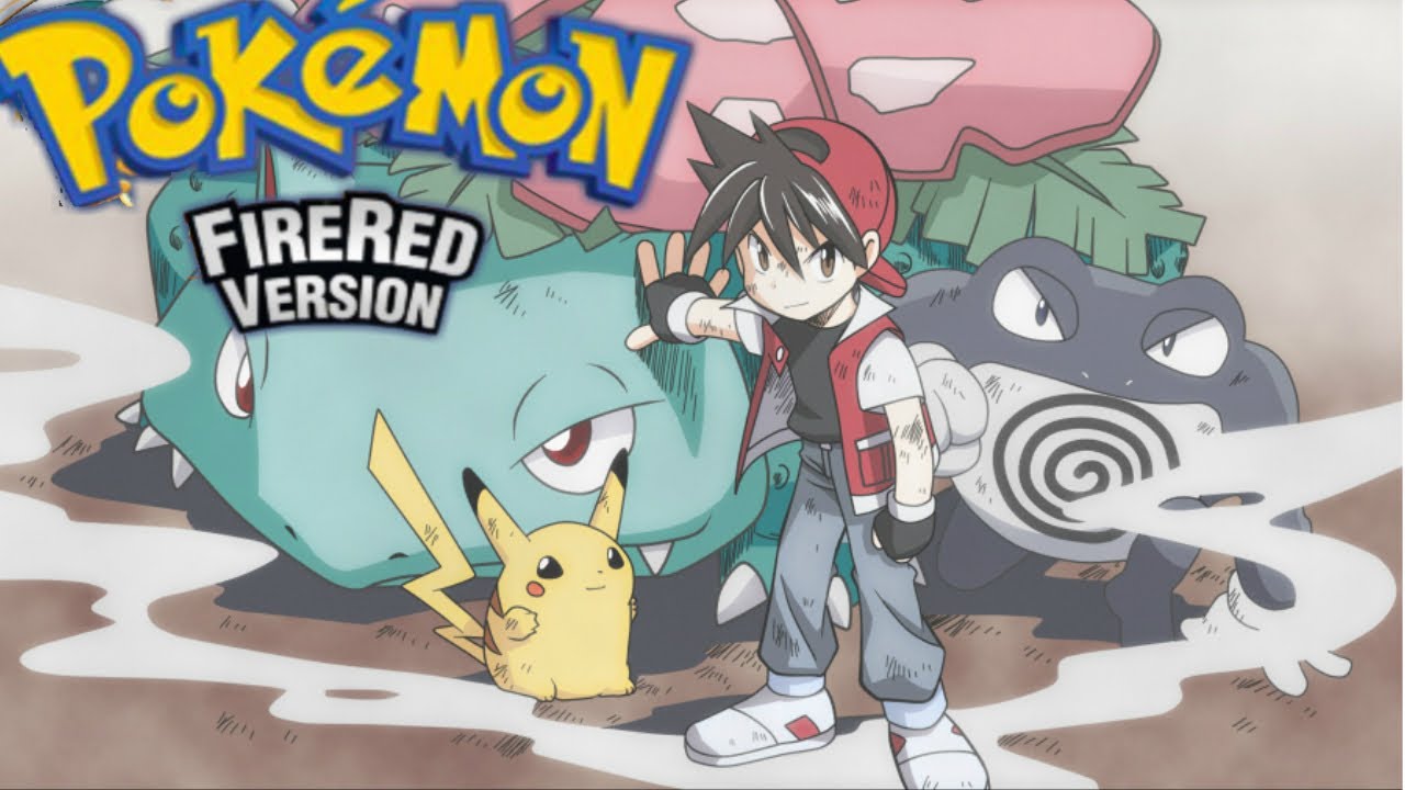 Pokemon:: Fire Red Walkthrough- Part 4 / Leveling Up! Mt. Moon - YouTube