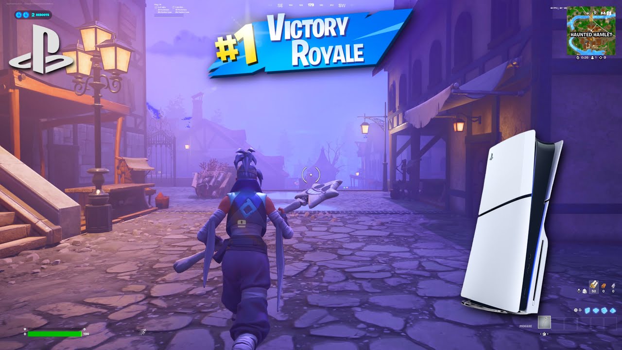 Playstation 5 Controller Fortnite Reload Gameplay (4K 120FPS) - YouTube