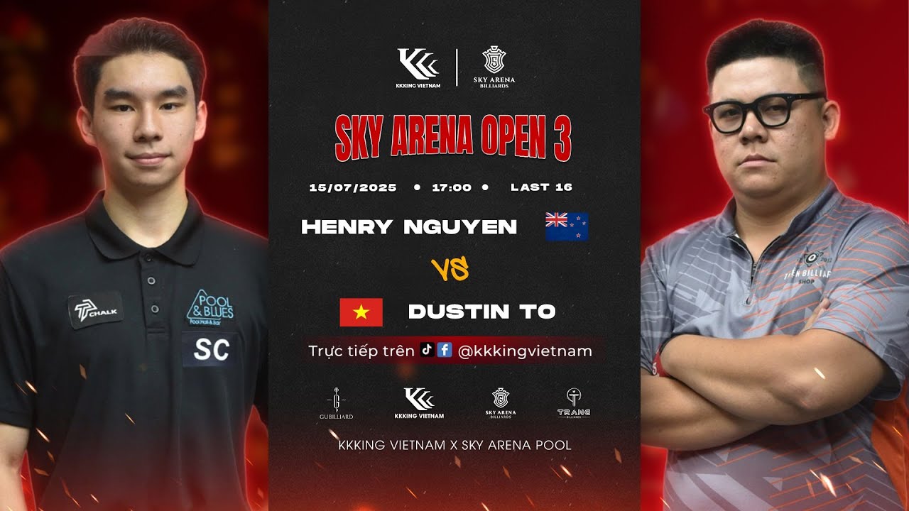 Live Last 16: Henry Nguyen vs Dustin To ¬ Race 9 ¬ Sky Arena Open 3 ...