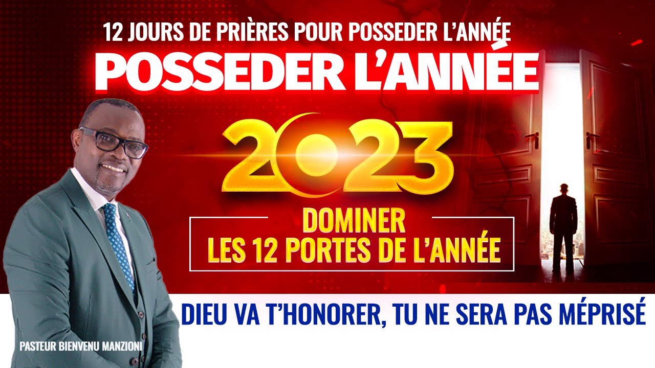 PRIERE DU MATIN POUR POSSEDER L'ANNÉE 2023 N°5 I QUE DIEU T'HONORE ...