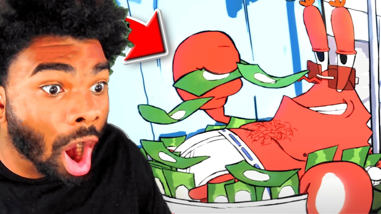 MR. KRABS GO HARD!!!!! KRUSTY KREW ANTHEM (BACK ON THE GRILL) MUSIC ...