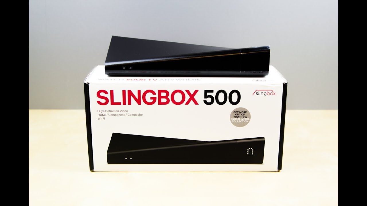 SlingBox 500 Media Streamer Unboxing - YouTube
