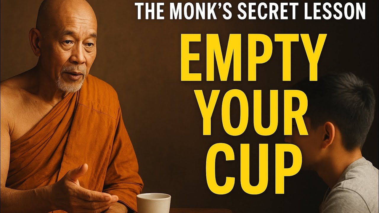 The Monk’s Secret Lesson: Empty Cup Wisdom for Life - YouTube