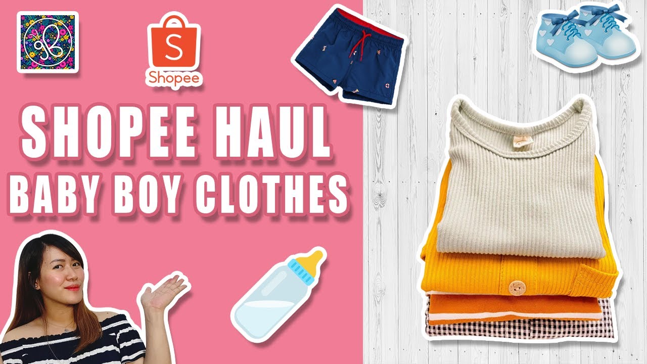 Shopee Baby Clothing Haul | SOBRANG MURA Classy Instagrammable Baby ...