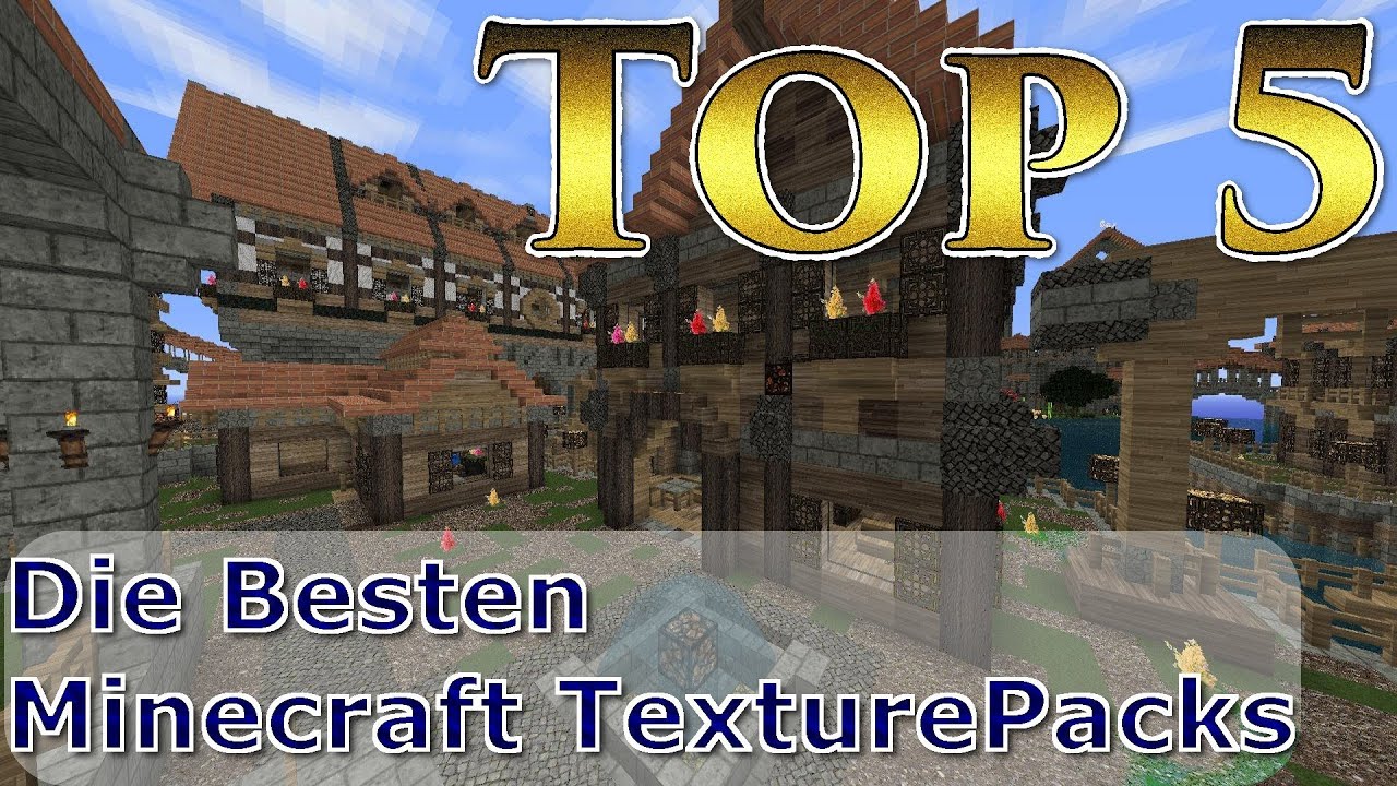 Top 5 - Die Besten Minecraft TexturePacks/ ResourcePacks |TRG 2.0 - YouTube