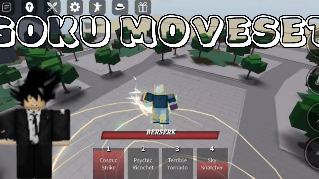 Goku moveset tsb •|• moveset concept 1 - YouTube