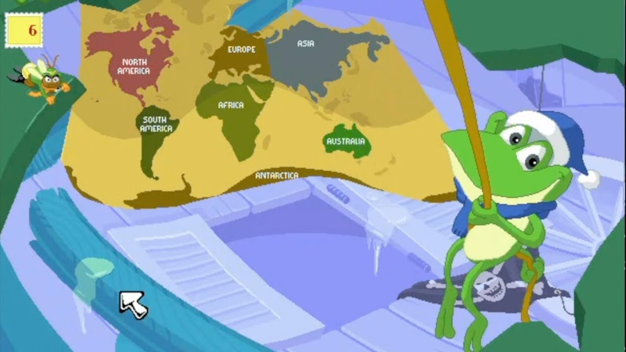 Jumpstart 2nd Grade (1996) Ice Cave Game & Comet Stamp! (Part 30) - YouTube