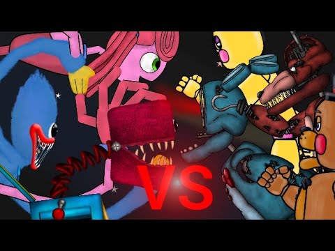 (FNAF/PP/DC2) Fnaf 2 VS Poppy Playtime Animation - YouTube