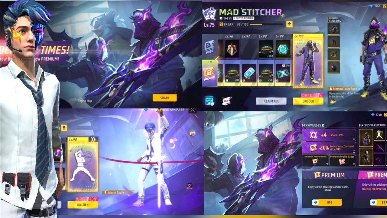 MAD STITCHER | NARUTO EVENT | JANUARY MONTH BOOYA PASS | NEW EVENT ...