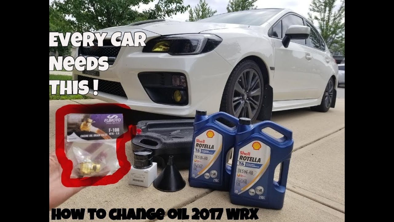 Changing YOUR OIL Just Got EASIER...*CHECK IT OUT* SUBARU WRX - YouTube