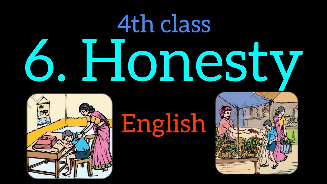 4th class english Honesty lesson/ lesson 6.honesty.#english#english# ...