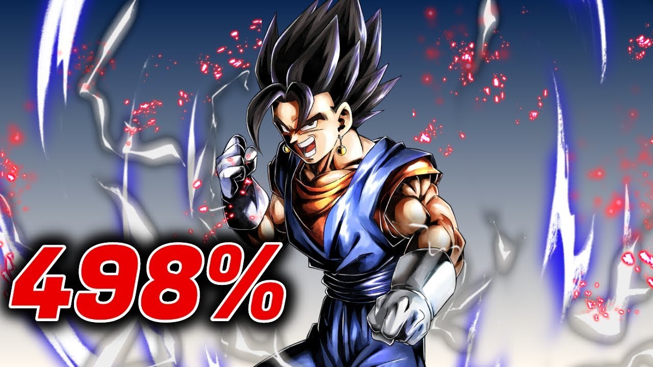 BASE VEGITO 498% SHOWCASE | DRAGONBALL LEGENDS PVP - YouTube