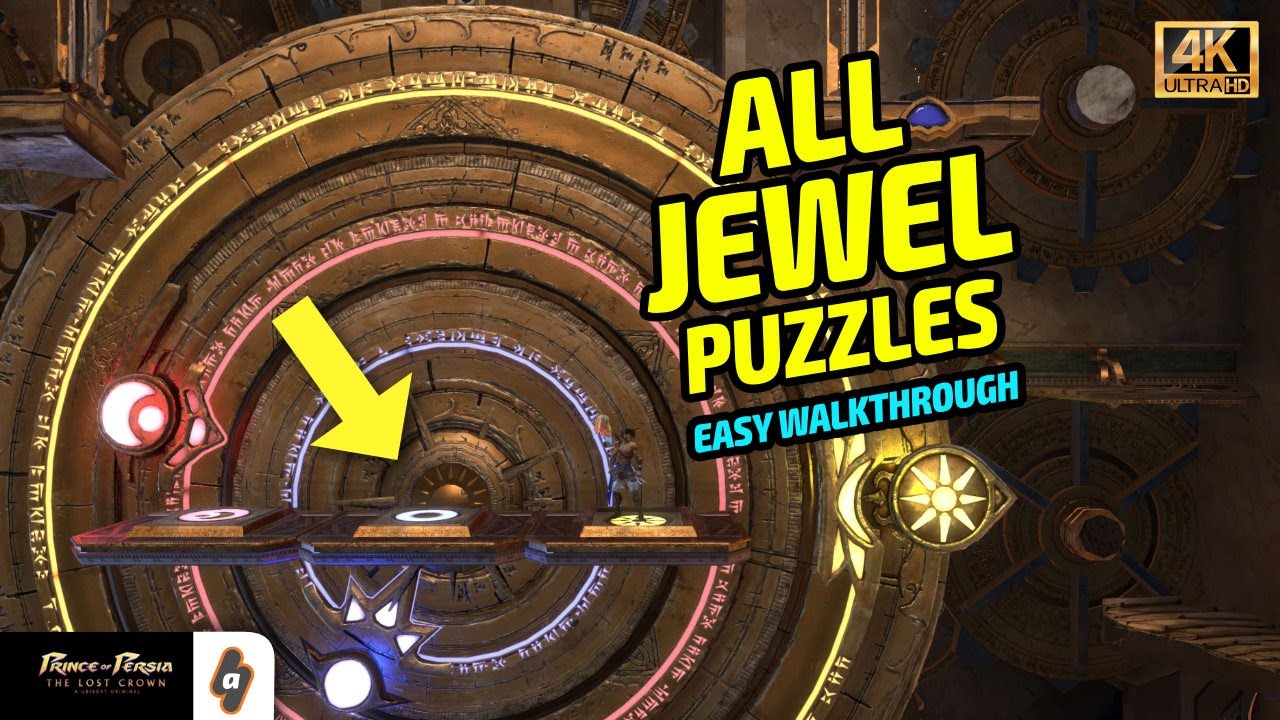 EASY Walkthrough: ALL Jewel Puzzles in Prince of Persia: The Lost Crown ...